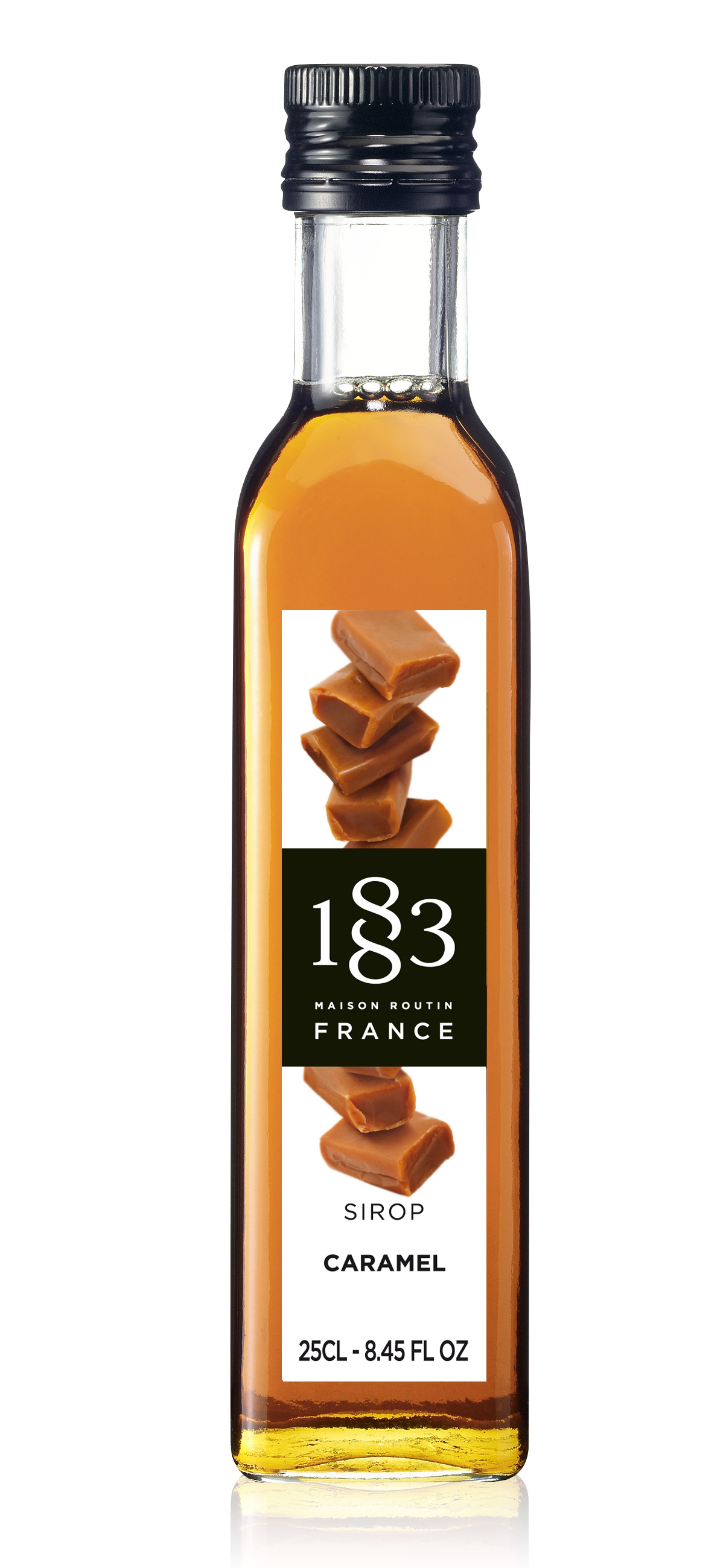 1883 Syrup Caramel 250ml Retail Bottle | TBox home coffee supplies
